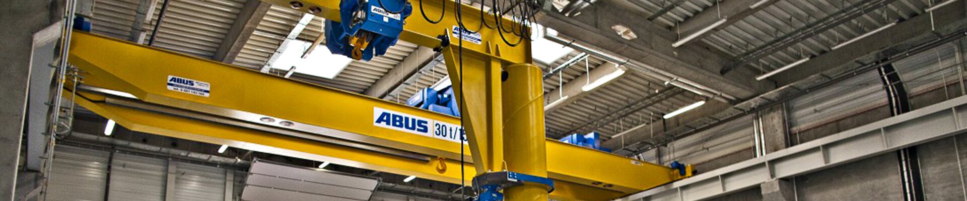 ABUS Crane Systems in Rolls-Royce Marine Service Workshop in Poland